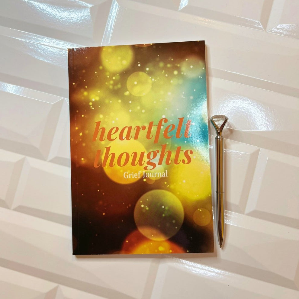 Heartfelt Thoughts - Guided Journal for Grief – Shawnti Refuge Journals